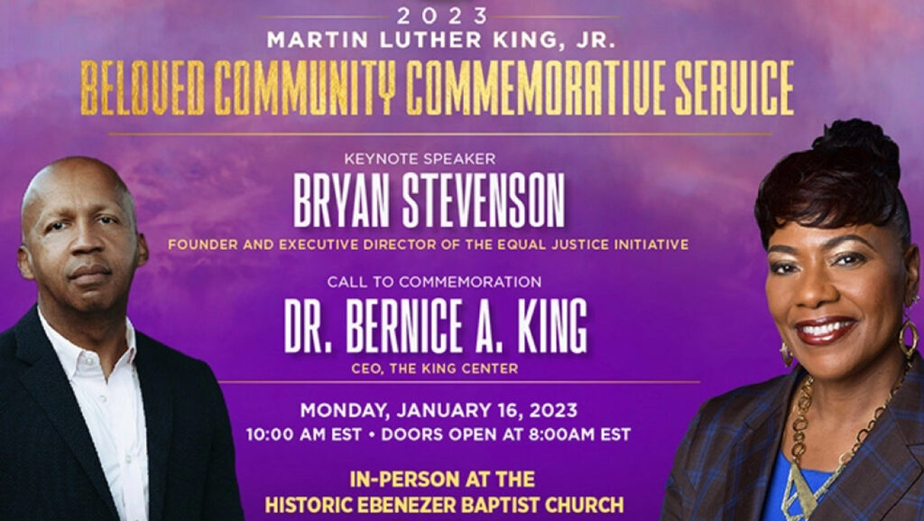 2023 Martin Luther King, Jr. Beloved Community Commemorative Service at ...