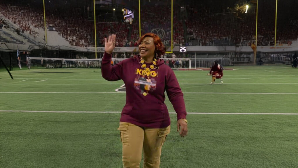 Dr. Bernice A. King Joins On-Field Ceremony for Coin Toss Honoring Her ...